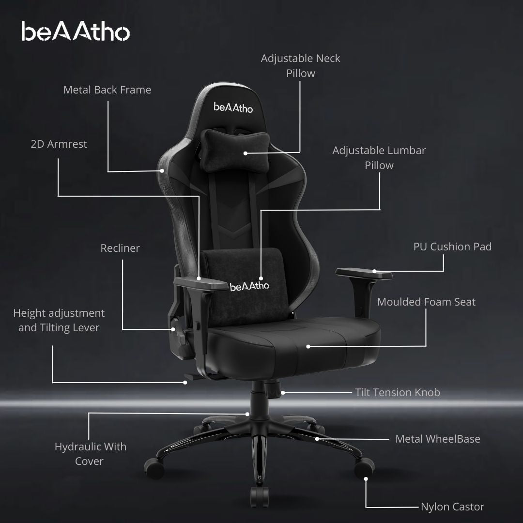 beAAtho® Zest CEO Chair | 3-Year Warranty | An Ergonomic Bliss for Bus